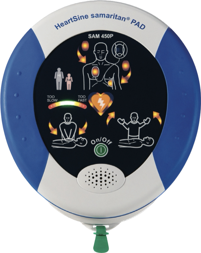 HeartSine Samaritan PAD 450P AED – The AED Store
